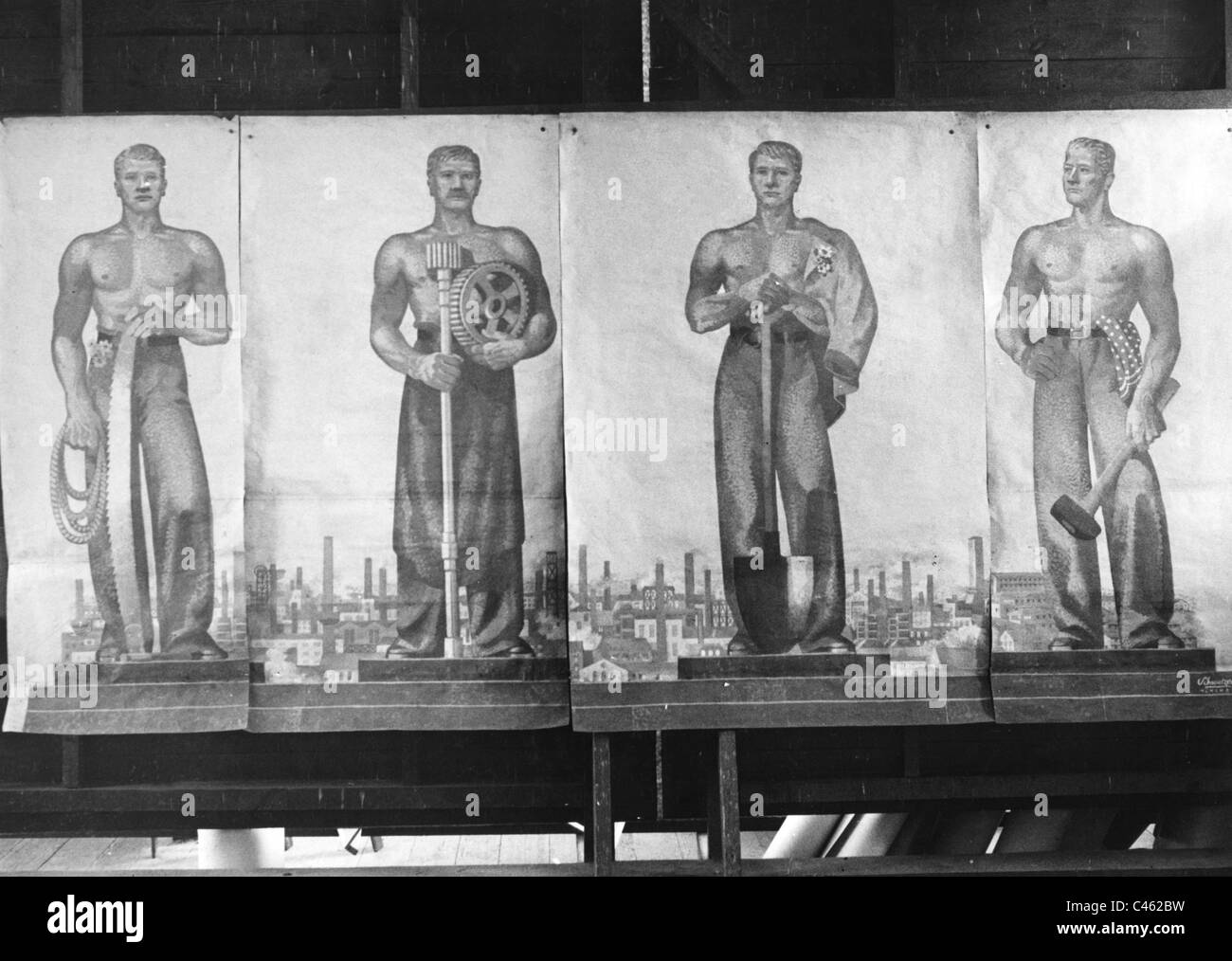 Art of the Third Reich: NS Propaganda, 1933-1945 Stock Photo - Alamy