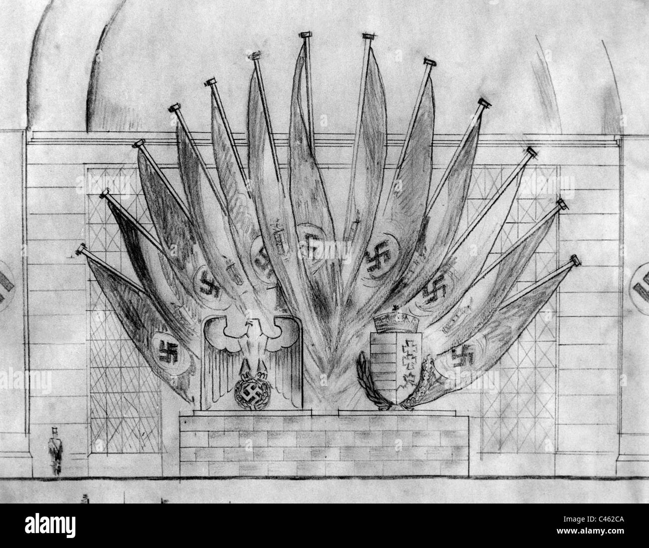 Art third reich ns propaganda Black and White Stock Photos & Images - Alamy