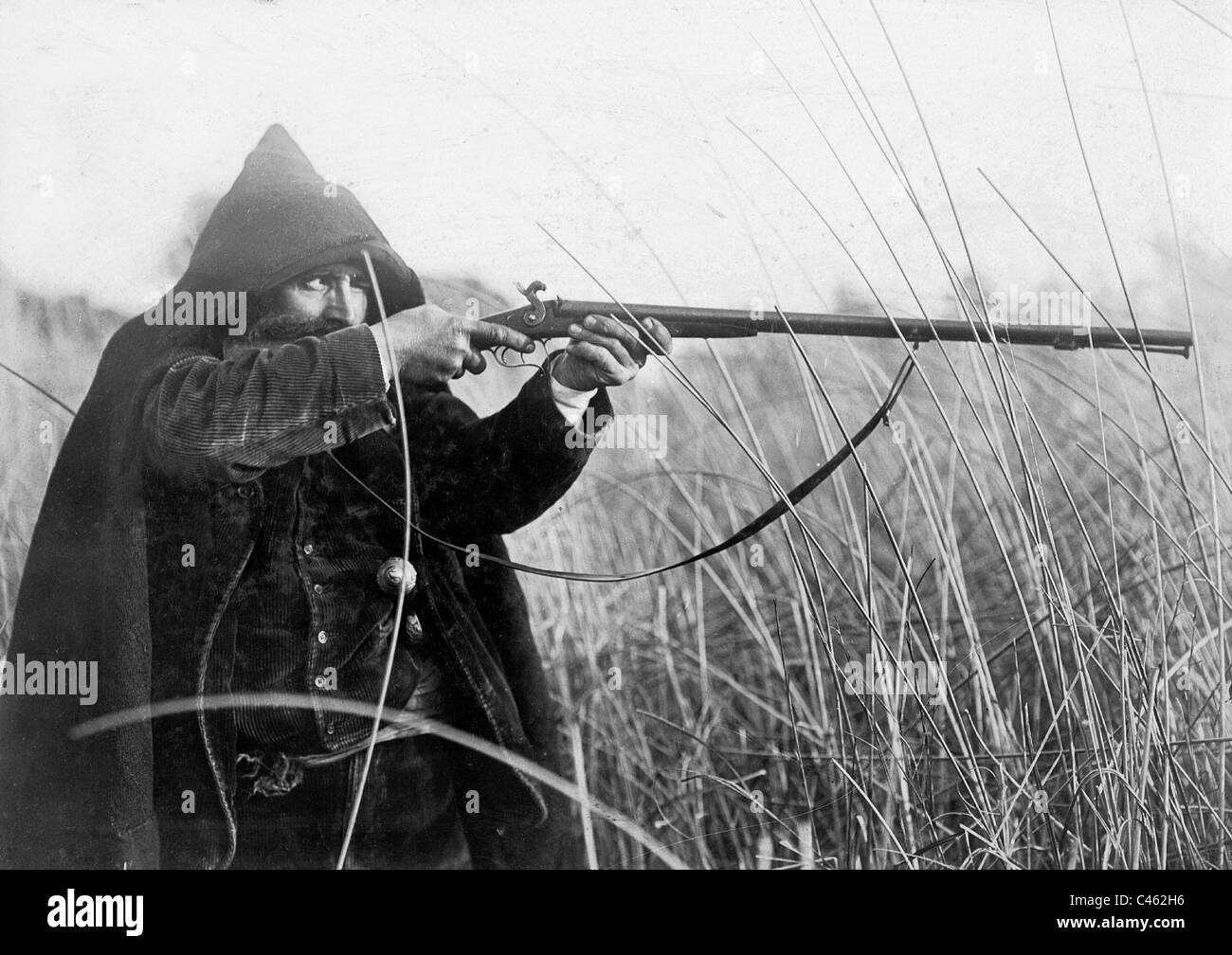 Hunters in Corsica Stock Photo - Alamy