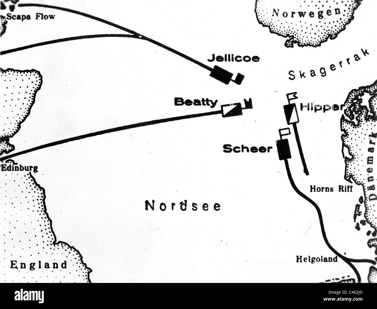 Sea battle in first Black and White Stock Photos & Images - Alamy