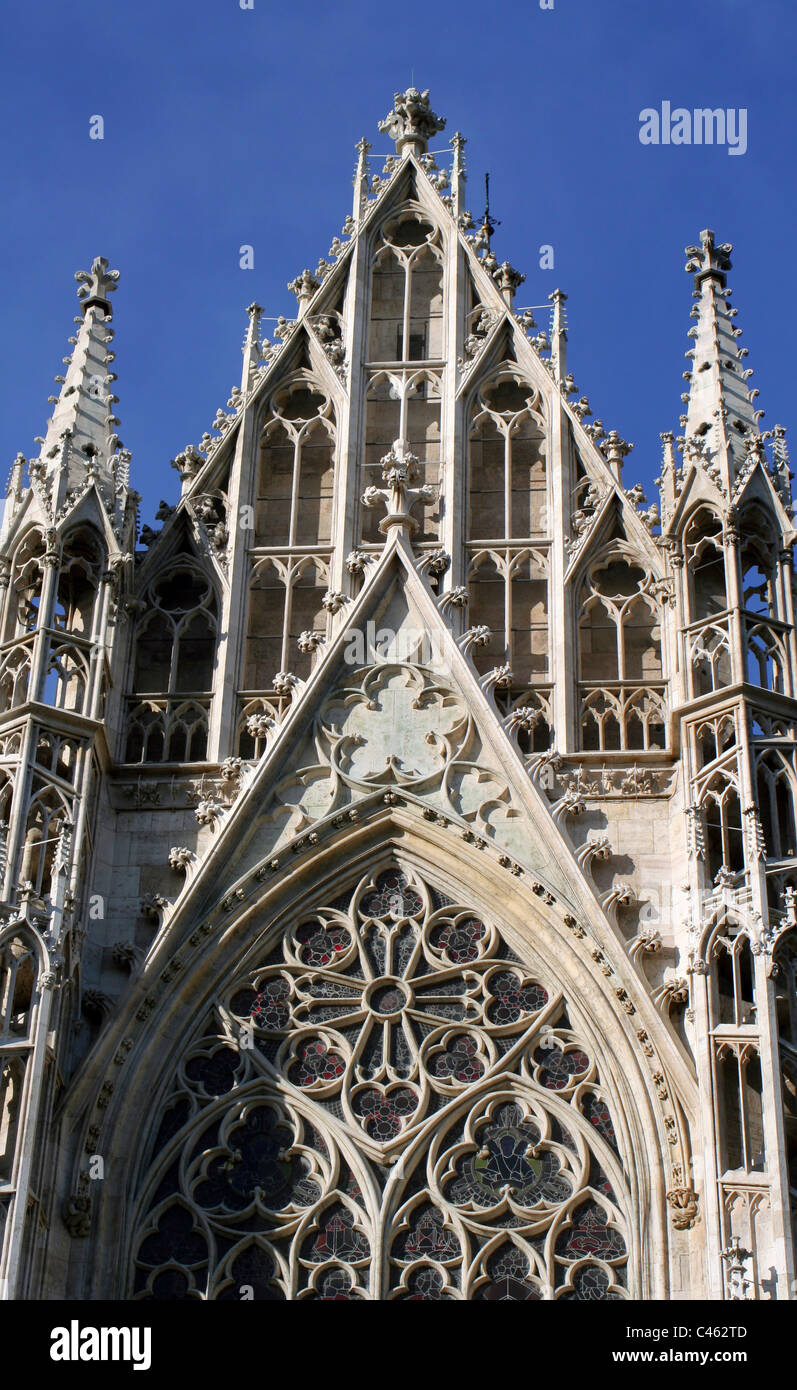 Votivkirche facade hi-res stock photography and images - Alamy