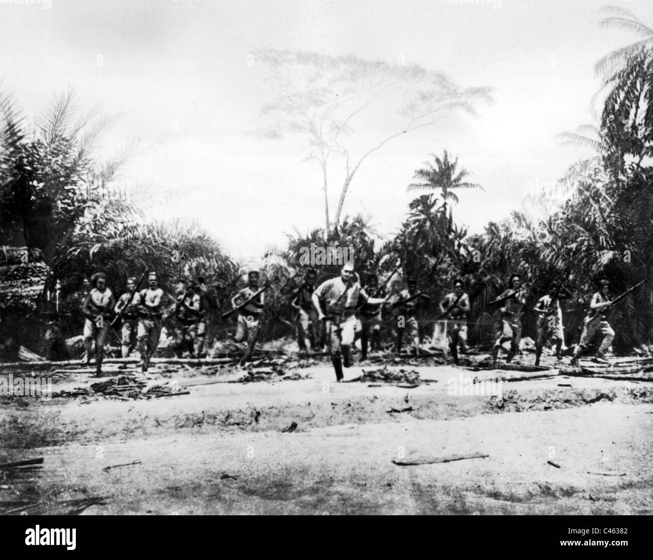 Black soldiers of the german colonial troops hi-res stock photography ...