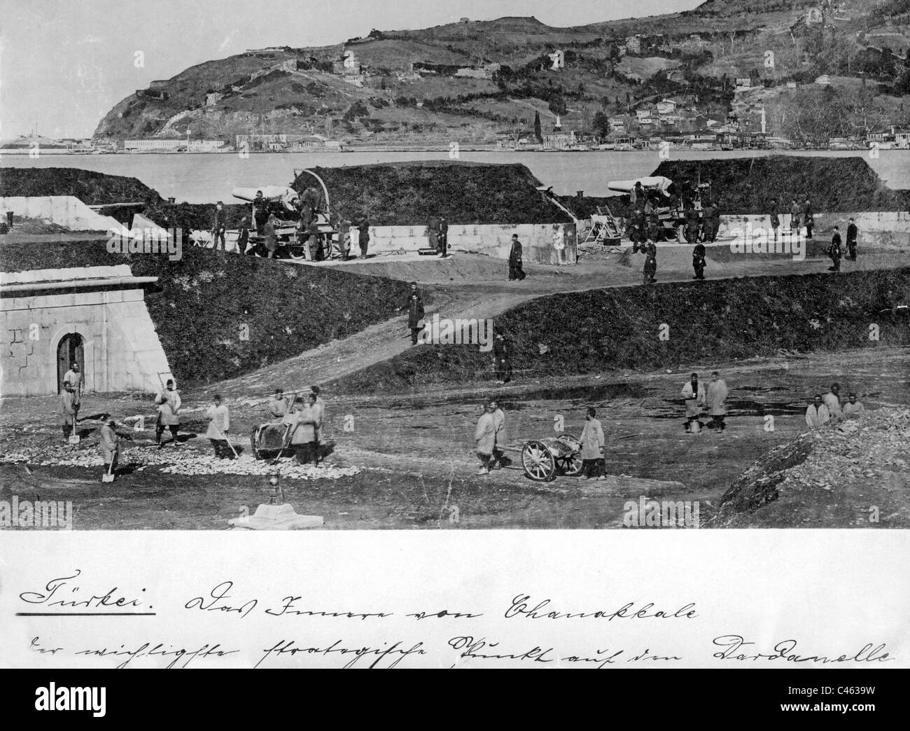 Turkish Dardanelles - Fort Chanakkale Stock Photo - Alamy