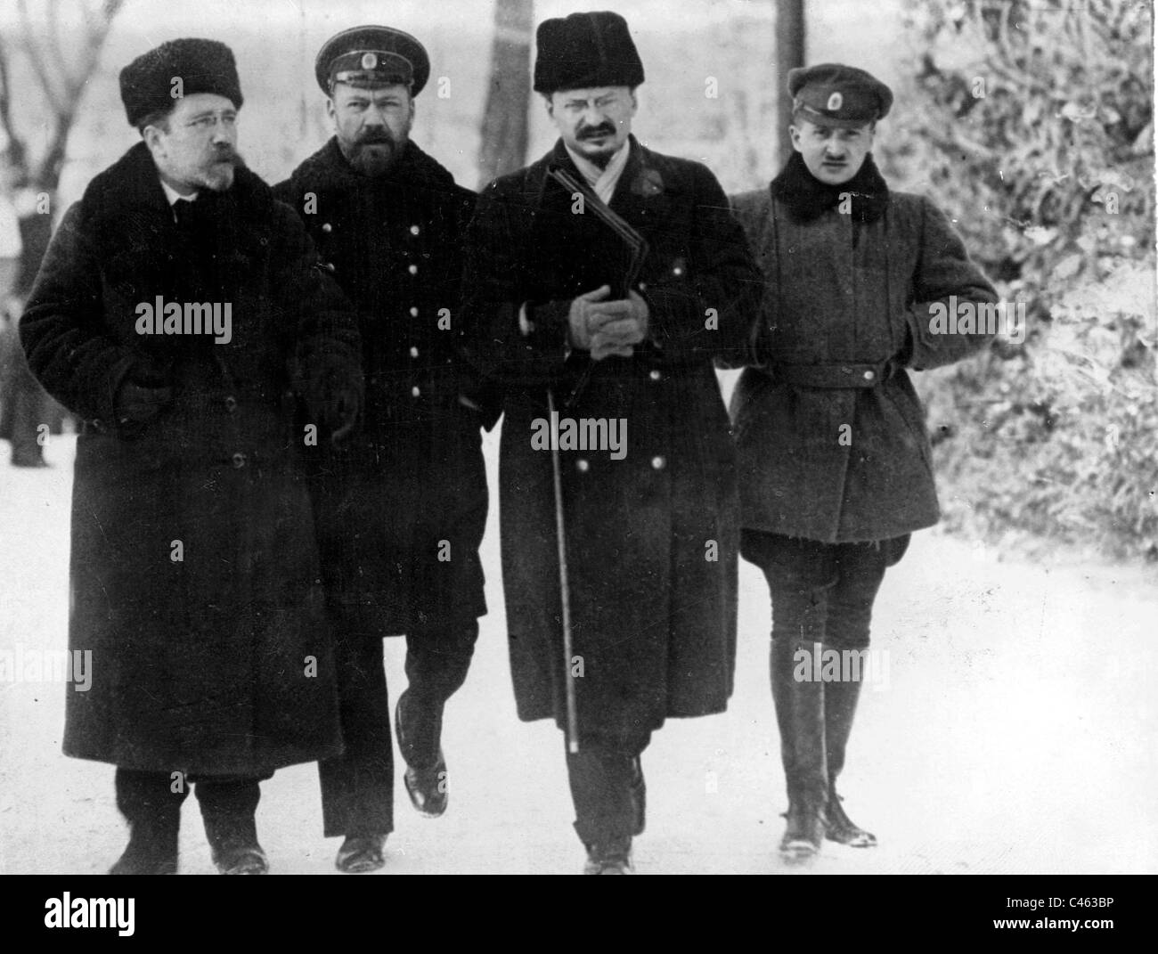 Soviet delegation brest litovsk hi-res stock photography and images - Alamy