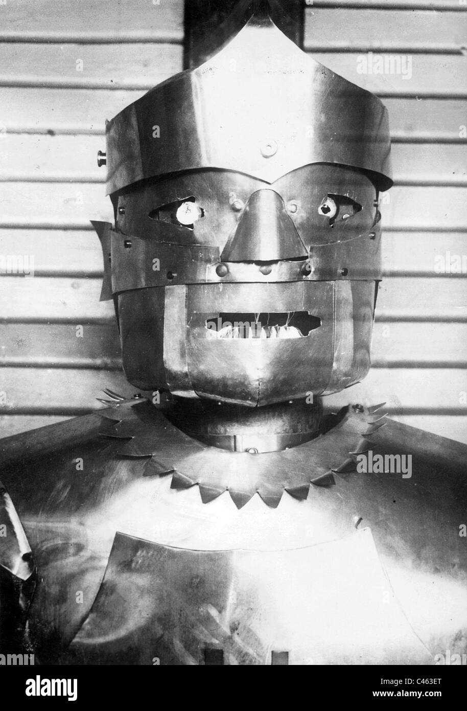 The 'Aluminium Man' Stock Photo - Alamy