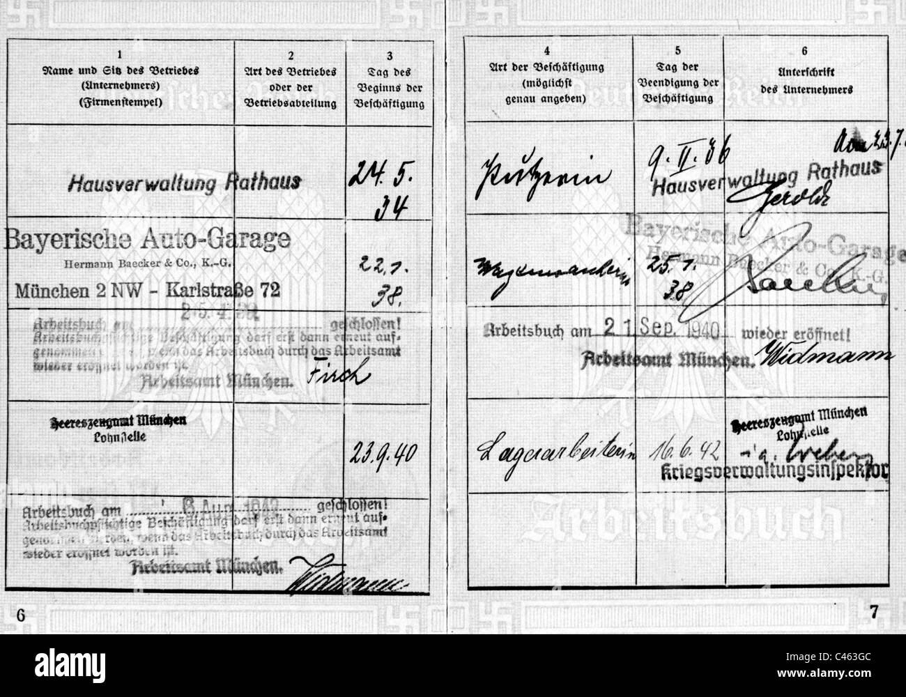 Works public Black and White Stock Photos & Images - Alamy