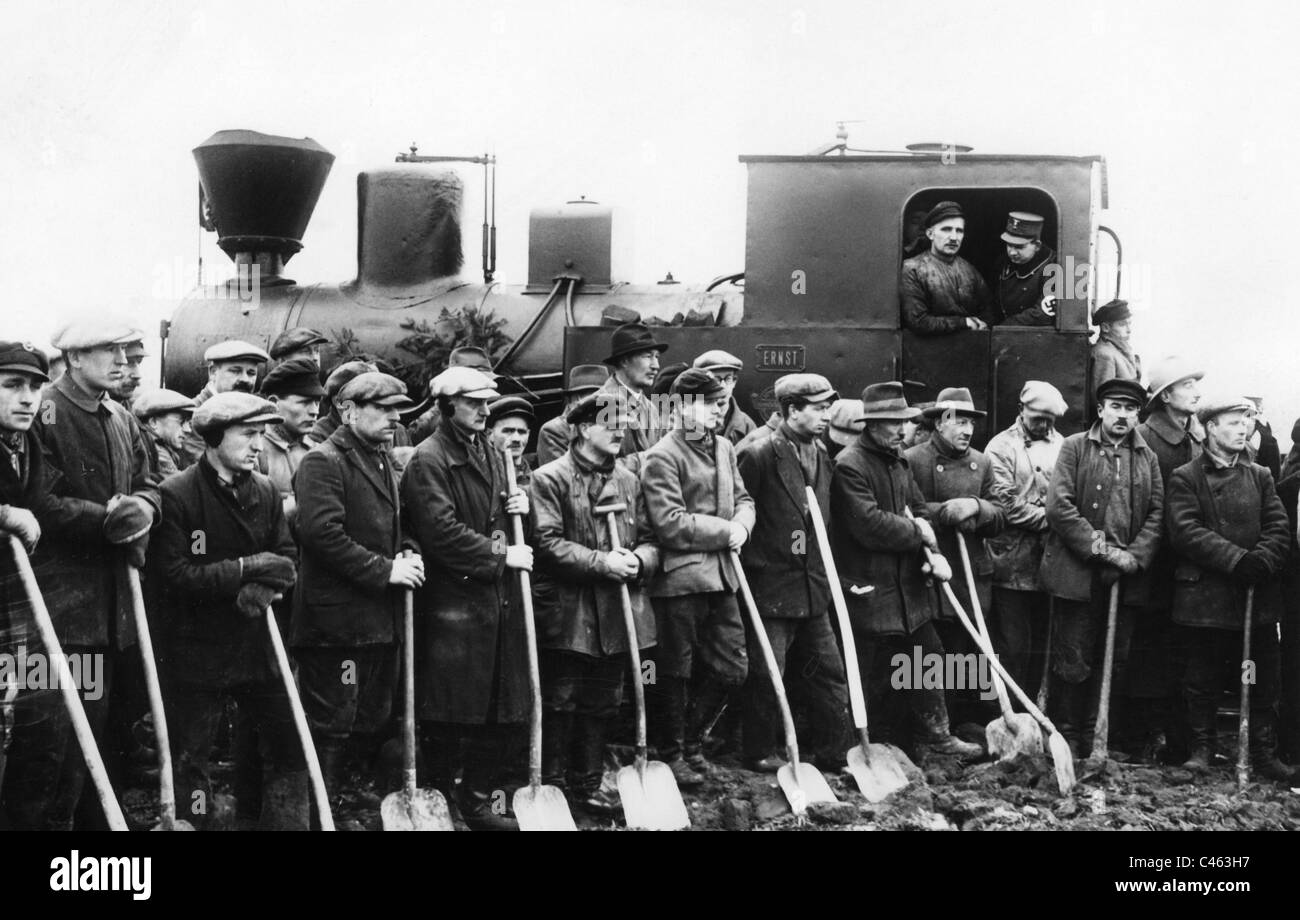 Nazi Germany: public works, 1933-1945 Stock Photo - Alamy
