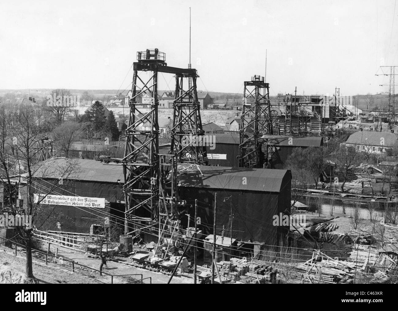 Nazi Germany Public Works 1933 1945 High Resolution Stock Photography ...