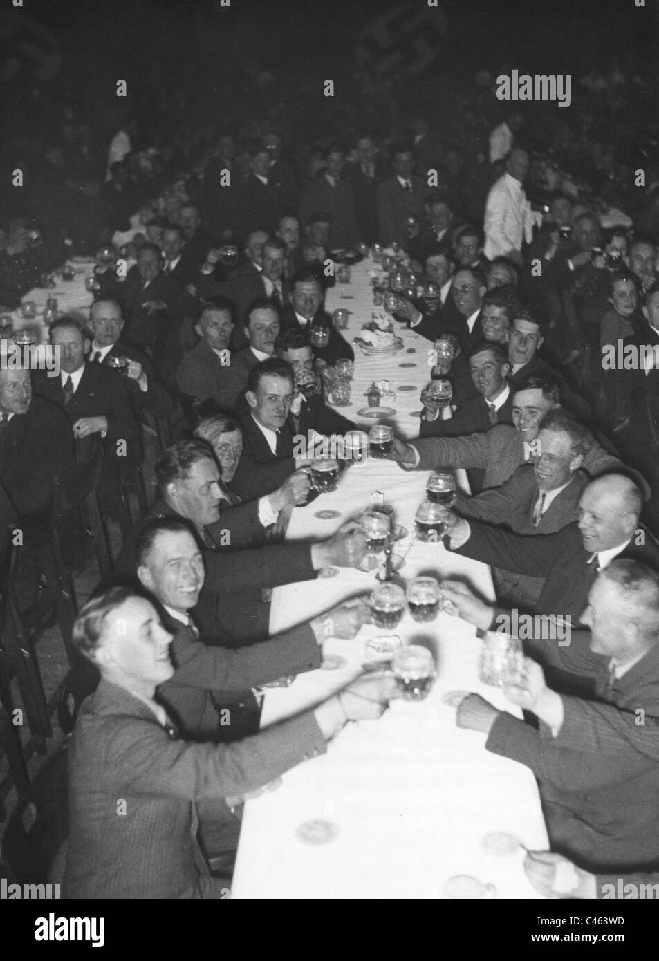 Nazi Germany: public works: building of Autobahnen, 1933-1945 Stock ...