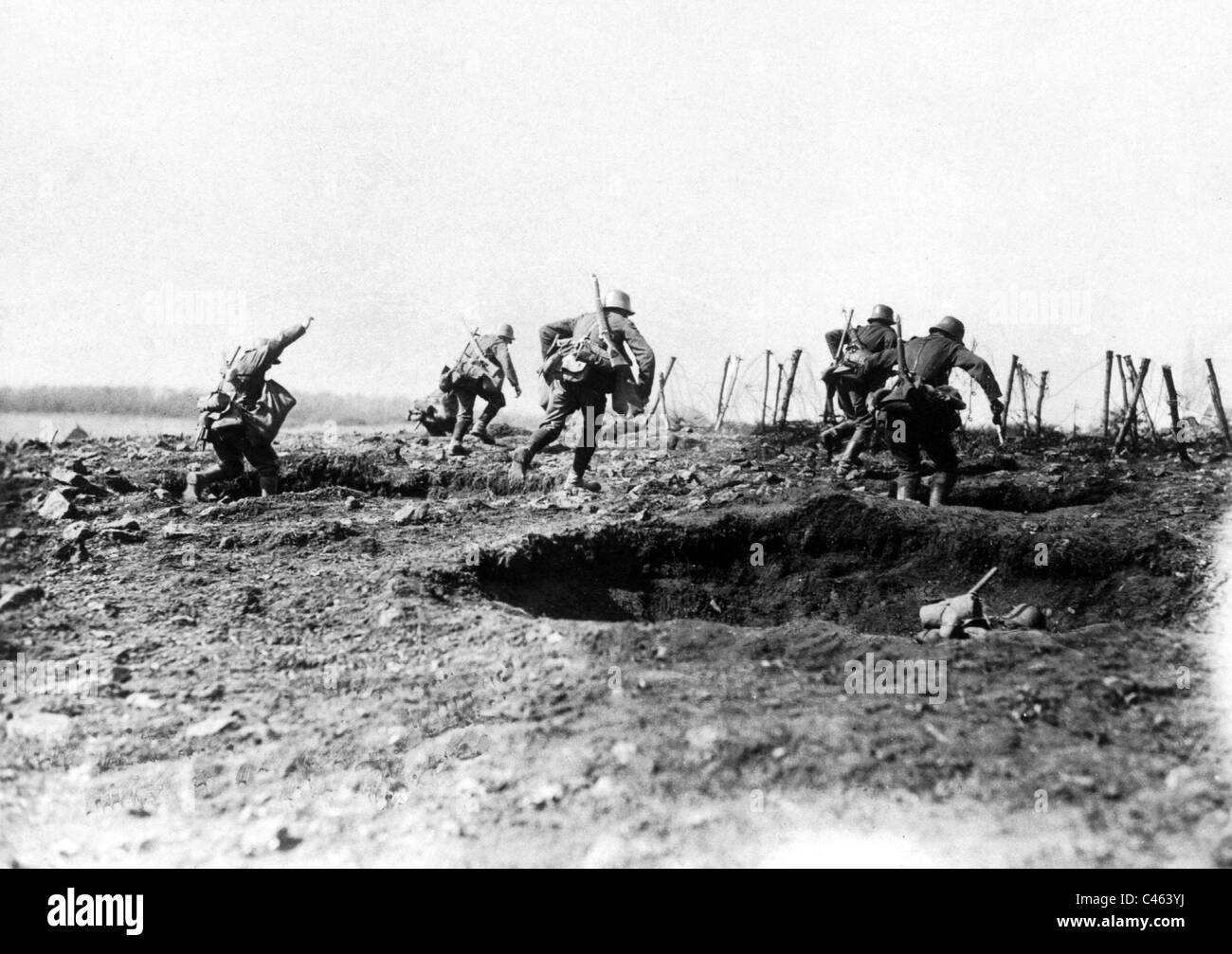 1918 German Attack High Resolution Stock Photography and Images - Alamy