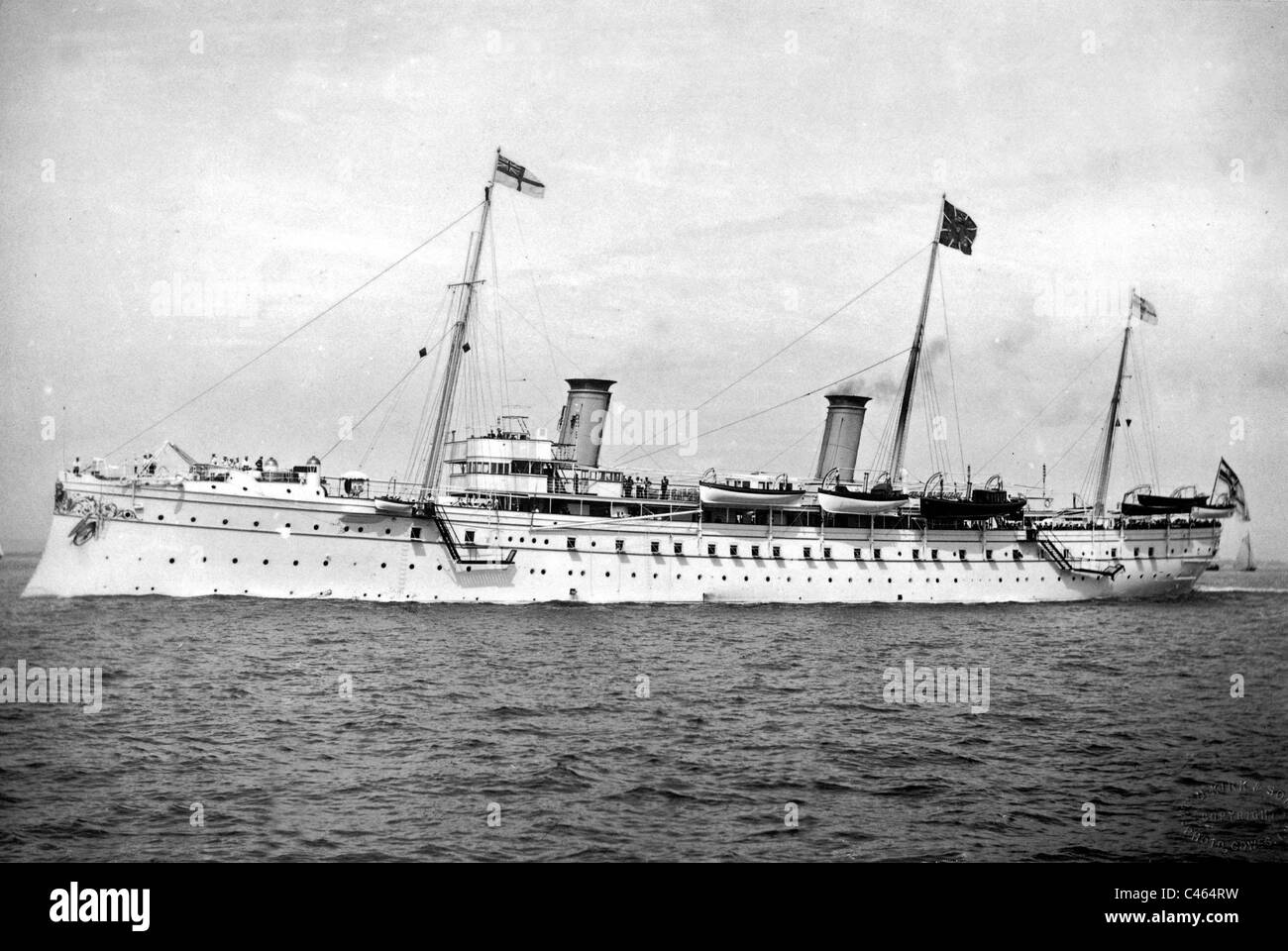 The yacht 'Hohenzollern' Stock Photo - Alamy