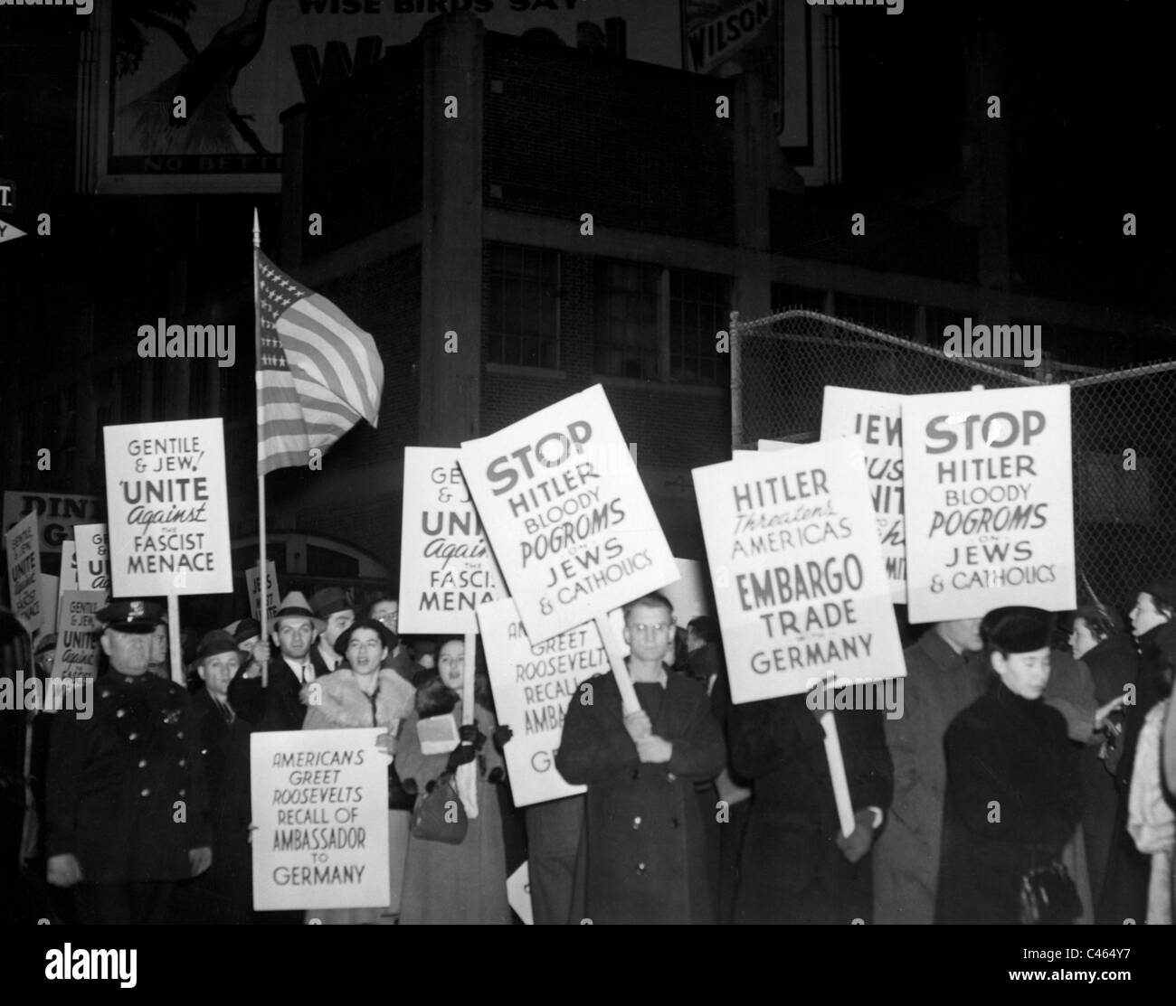 War protests 1939 hi-res stock photography and images - Alamy