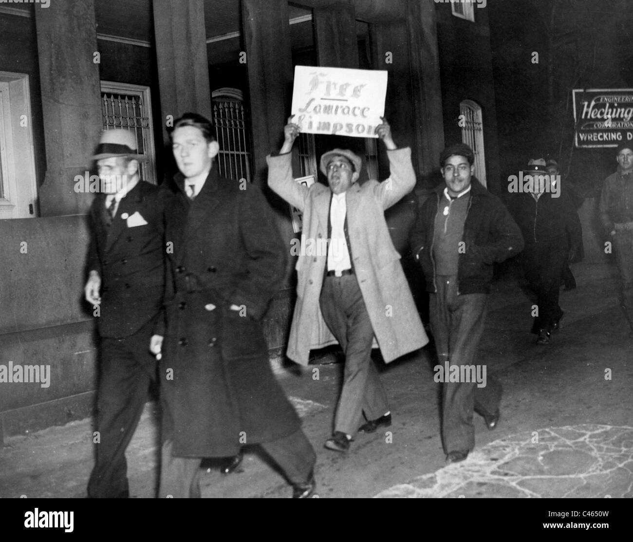 Nazi Germany: Foreign protests against German NS politics Stock Photo ...