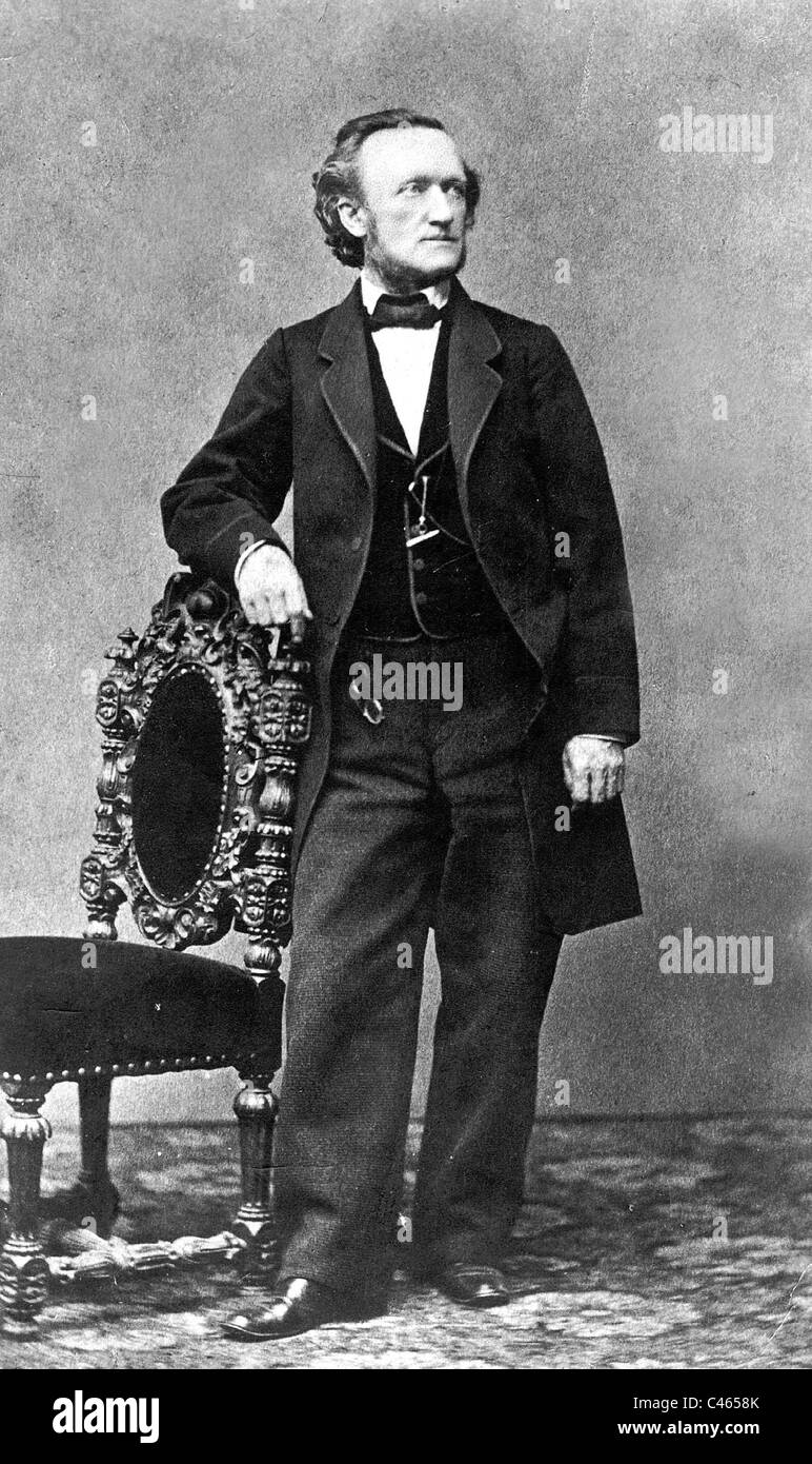 Richard wagner 1813 1883 Black and White Stock Photos & Images - Alamy