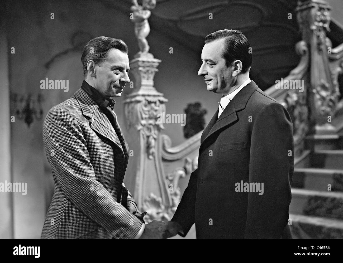 Curt goetz napoleon ist allem schuld Black and White Stock Photos ...