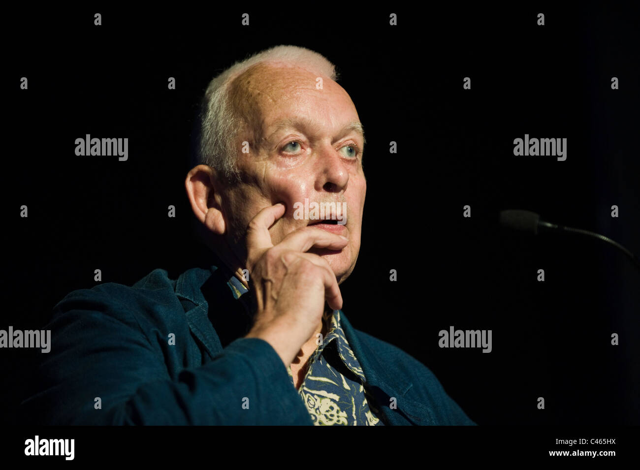 Andrew Davies screenwriter and novelist pictured at Hay Festival 2011 ...