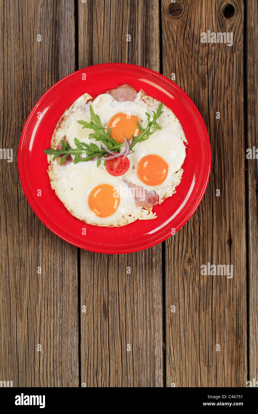 Plate sunny eggs ham hi-res stock photography and images - Alamy
