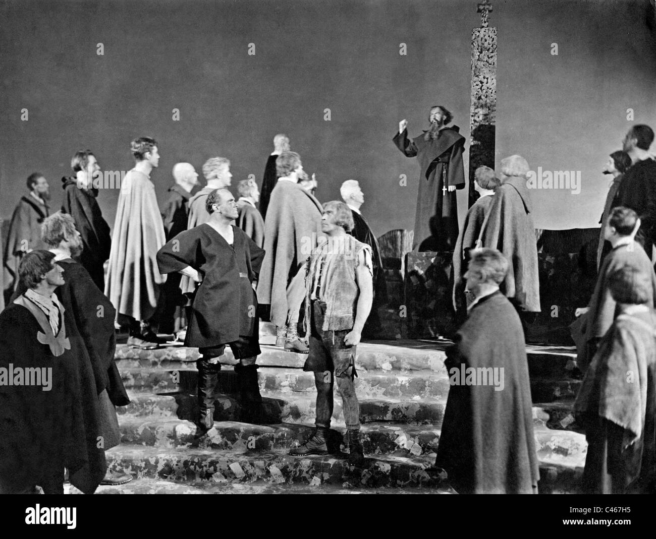 Scene from Schillers 'Wilhelm Tell', 1919 Stock Photo - Alamy