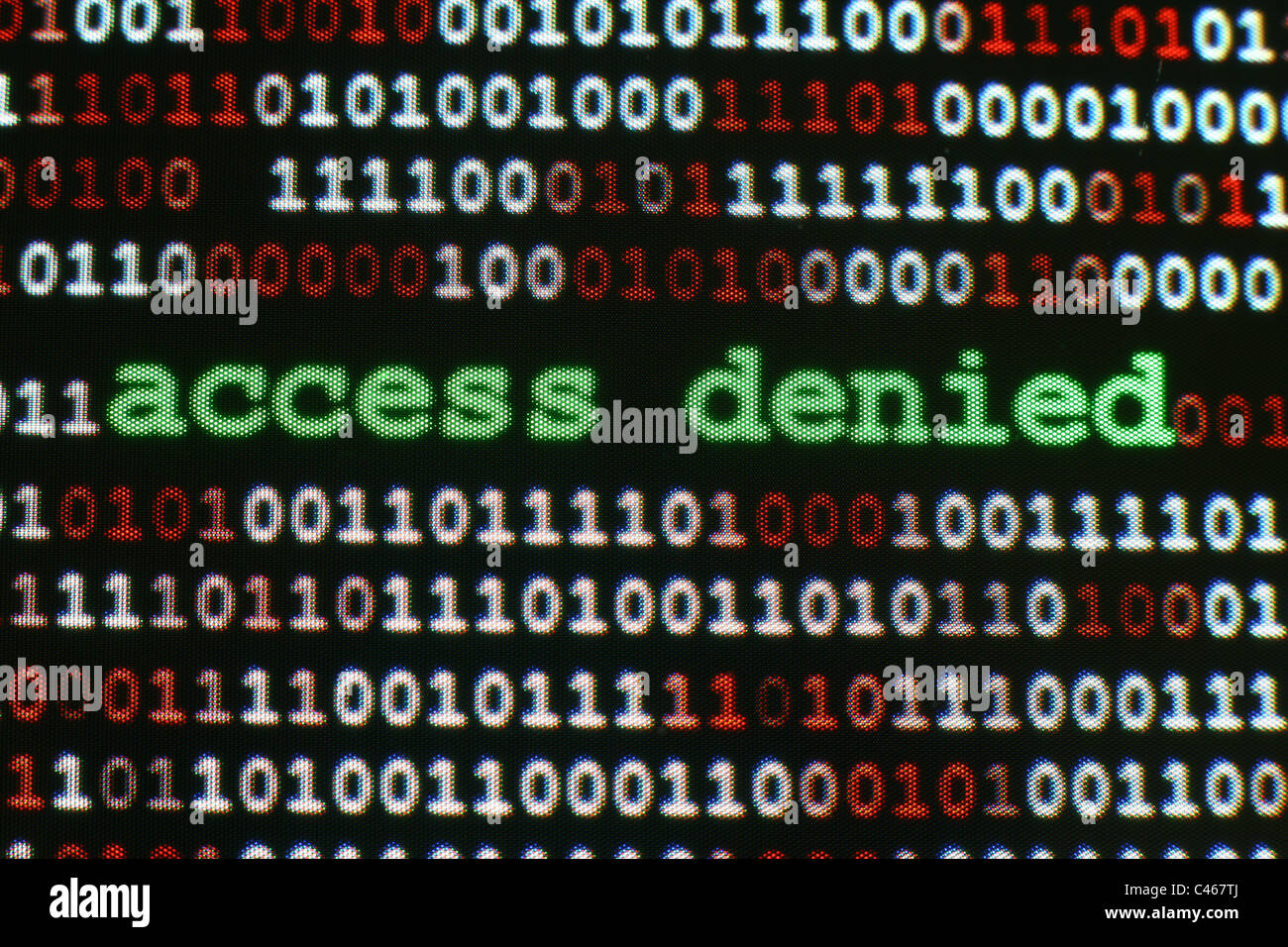 Login denied hi-res stock photography and images - Alamy