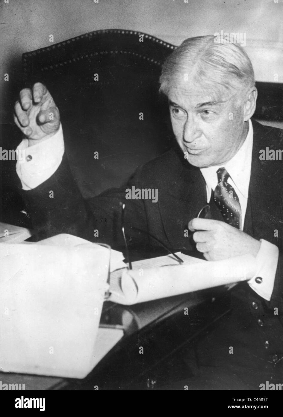 Bernard M Baruch Stock Photo - Alamy