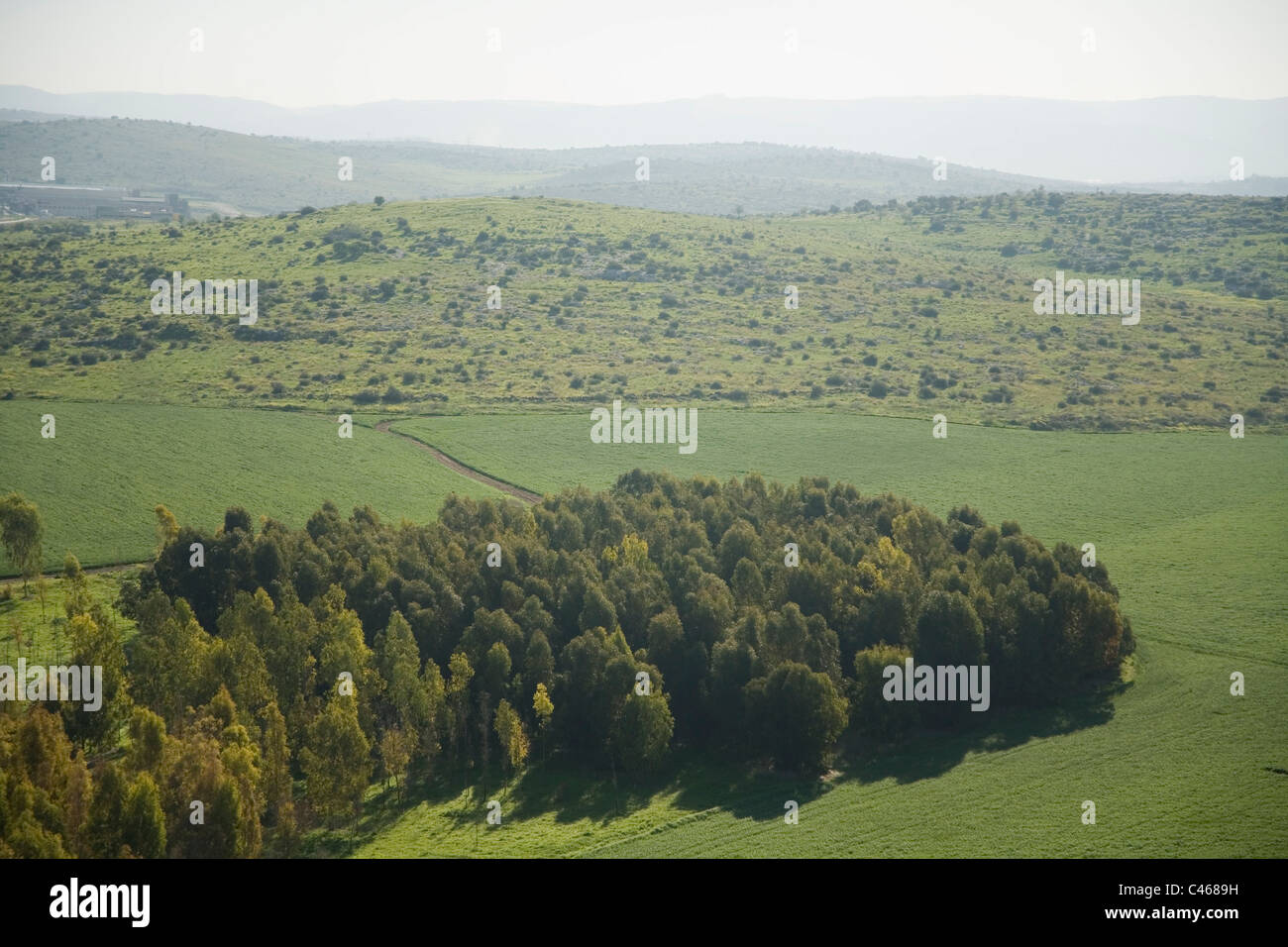 Aerial view desert plain hi-res stock photography and images - Alamy