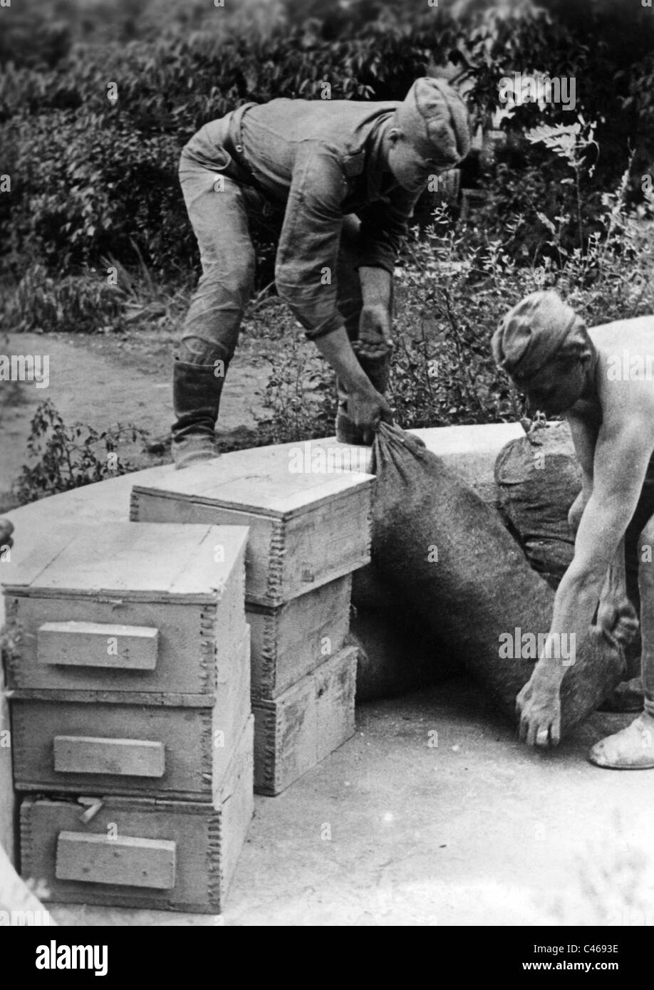Second World War: Russian partisans in occupied Soviet Union Stock ...
