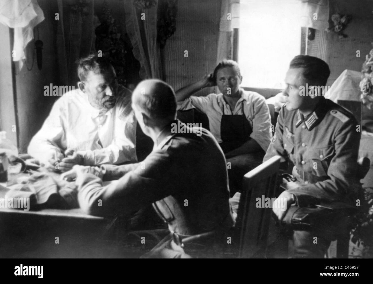 Second World War: Russian partisans in occupied Soviet Union Stock ...