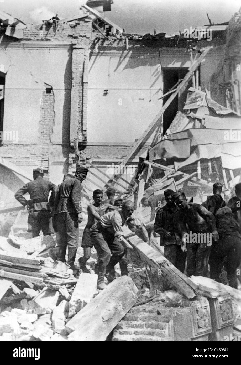 Second World War: Russian partisans in occupied Soviet Union Stock ...
