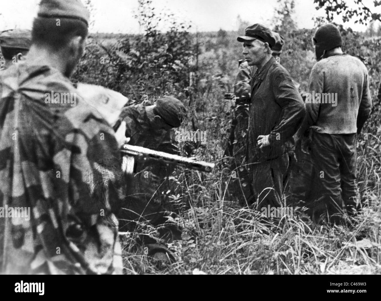 World War Ii Second World War Against Nazi Germany Black and White ...