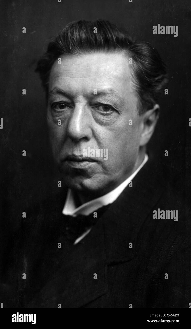 The pianist conrad ansorge Black and White Stock Photos & Images - Alamy