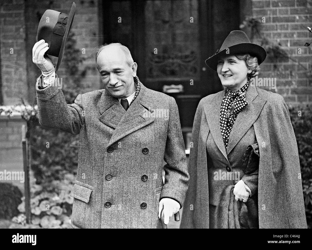 Czechoslovak foreign minister edvard benes hi-res stock photography and ...