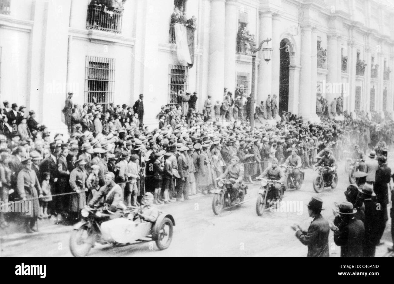 Nationalists in Chile, 1933 Stock Photo - Alamy