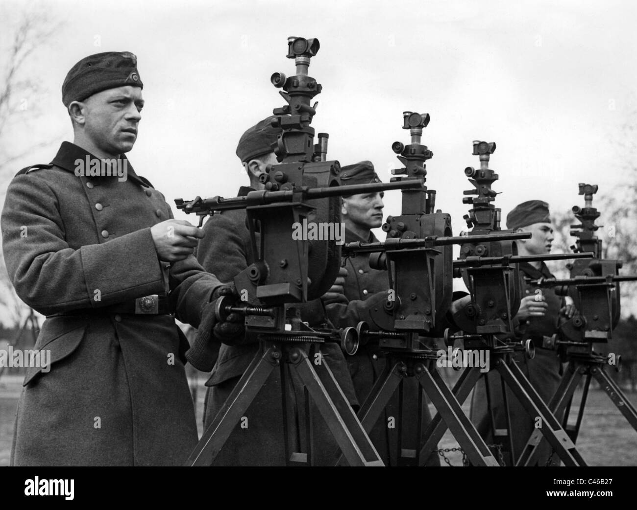Second World War: German Artillery Stock Photo - Alamy