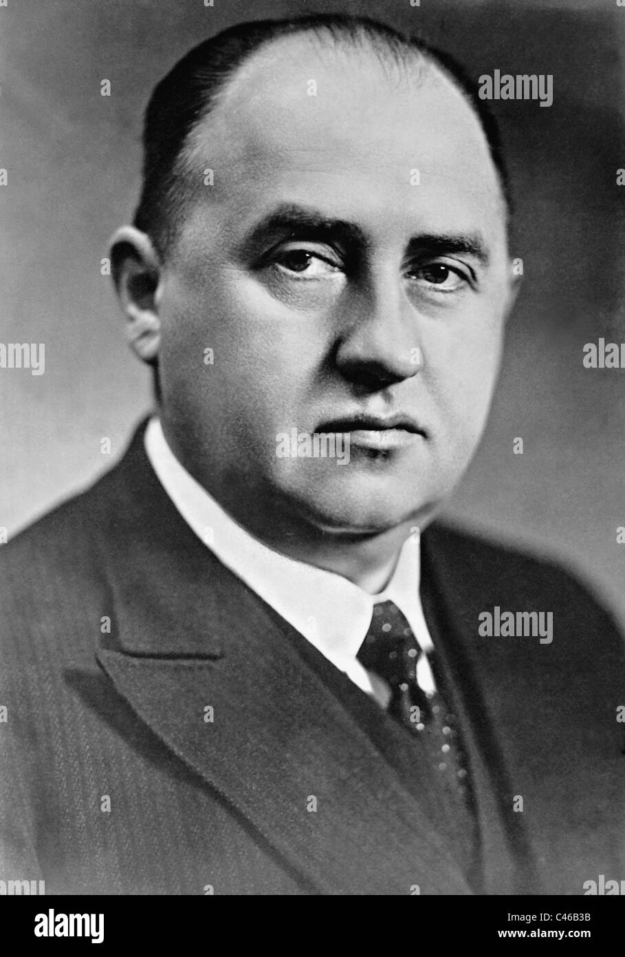 Walther Funk, 1933 Stock Photo - Alamy