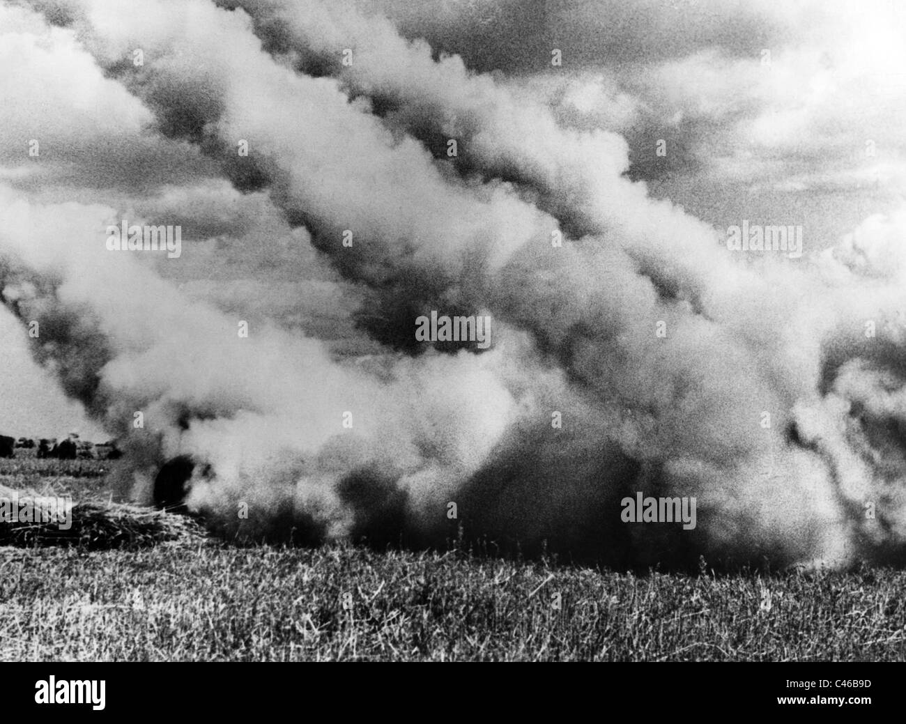 Second World War, German Artillery: Nebelwerfer (Do-Werfer Stock Photo ...