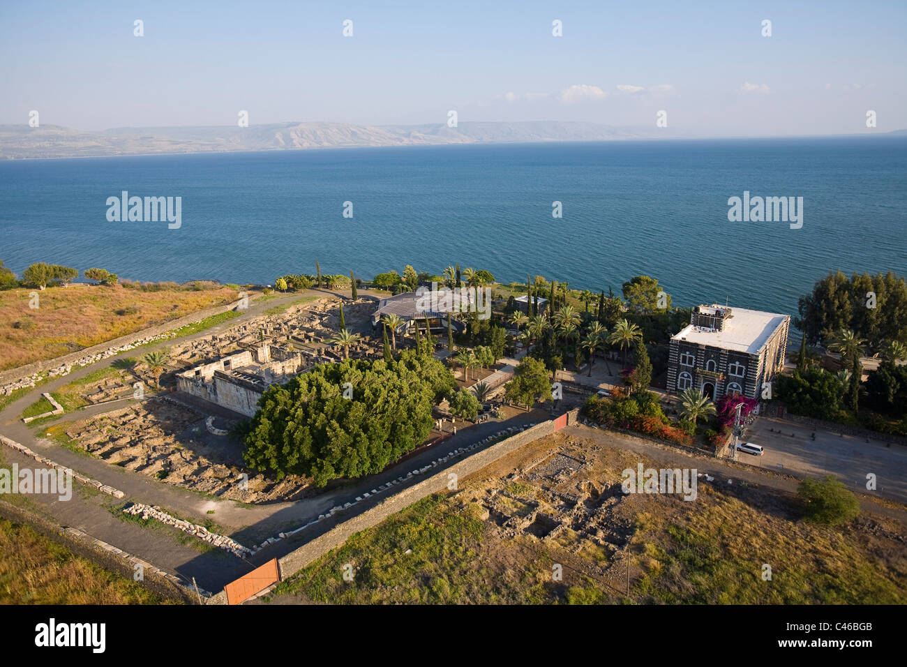 Capernaum sea galilee aerial view hi-res stock photography and images ...