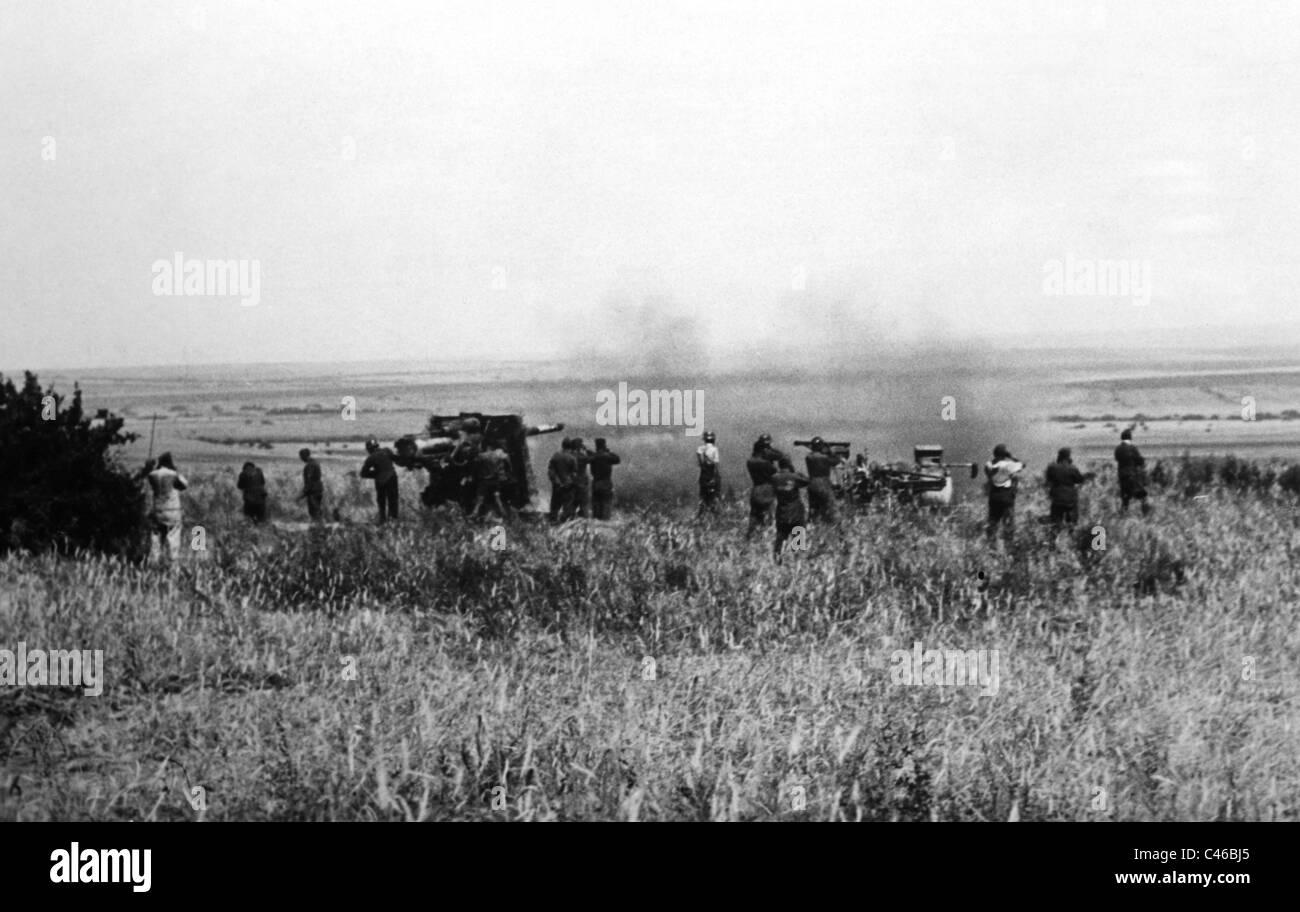 Second World War, German Air Defence: 8.8 cm ordnance Stock Photo - Alamy