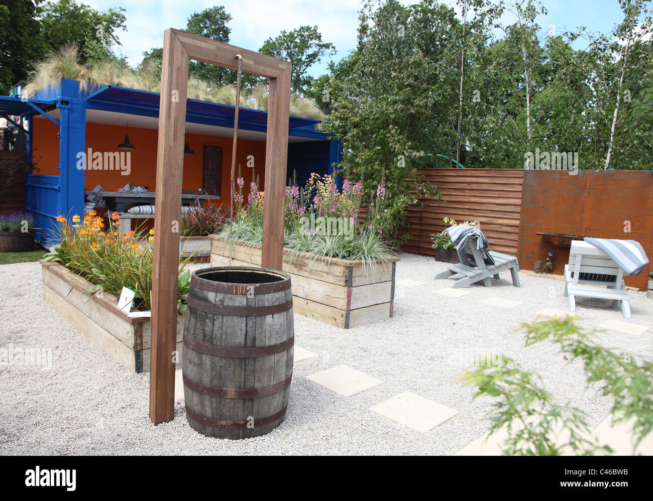 winner of RTE's Super Garden contest, by Ken Byrne, shown at Bloom ...