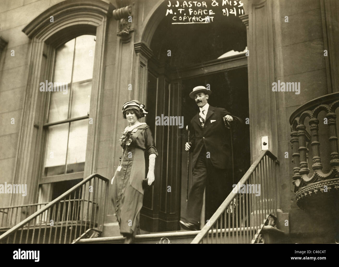 John Jakob 2 Astor Stock Photo - Alamy