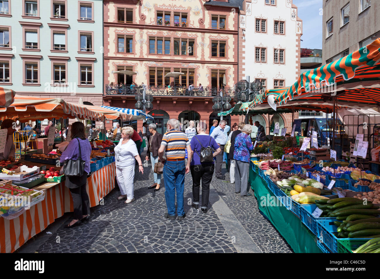 Mainz Germany Market Square High Resolution Stock Photography and ...