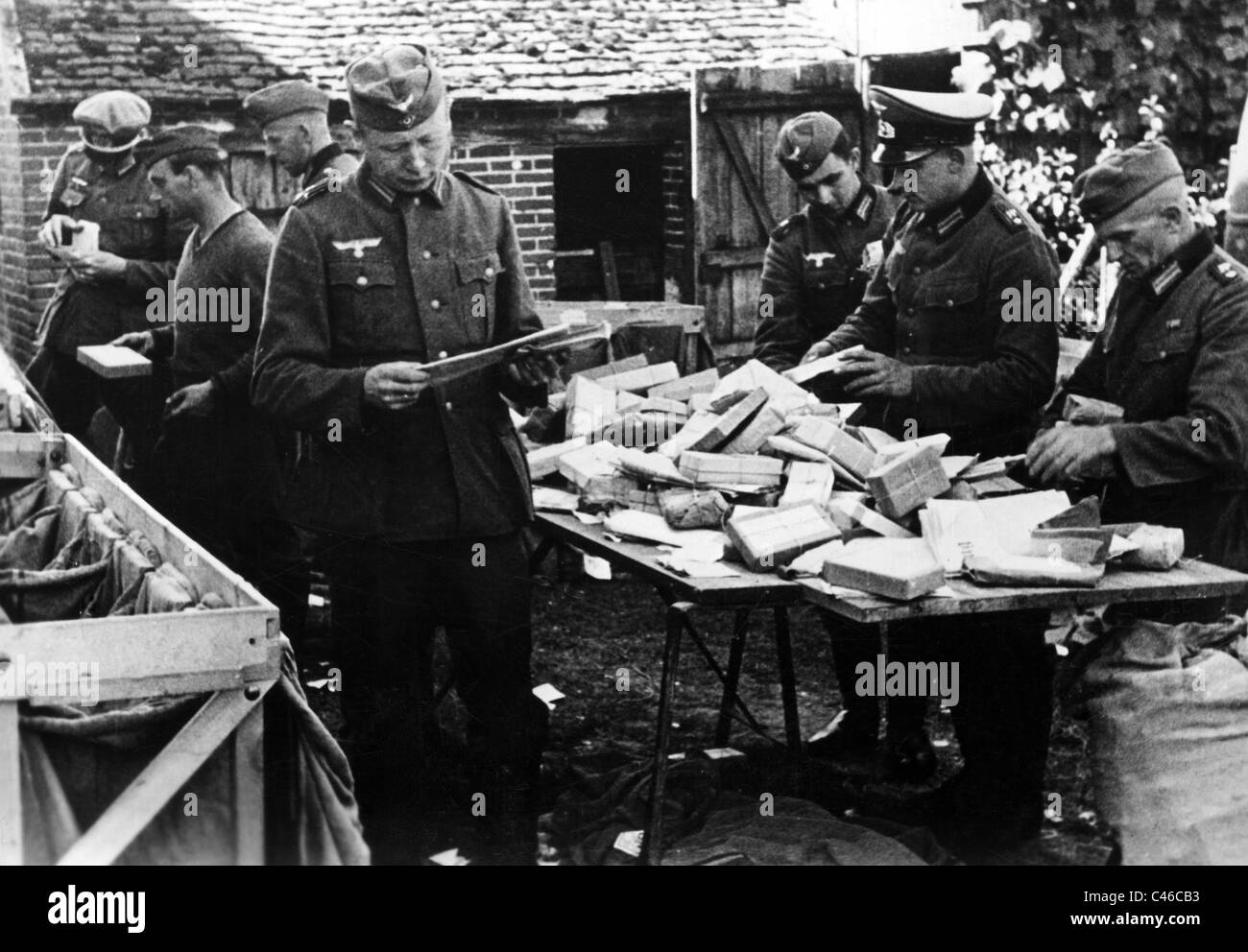 Second World War: Military Mail, 1941-1945 Stock Photo - Alamy