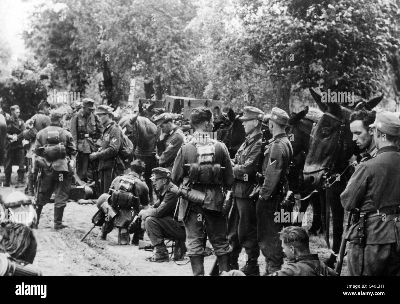 German mountain trooper hi-res stock photography and images - Alamy