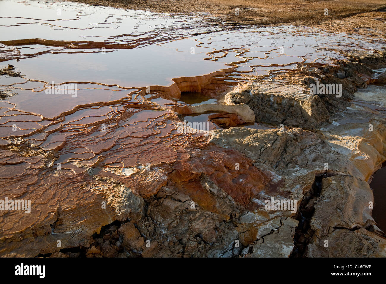 Aerial photograph of the Dead sea Stock Photo - Alamy