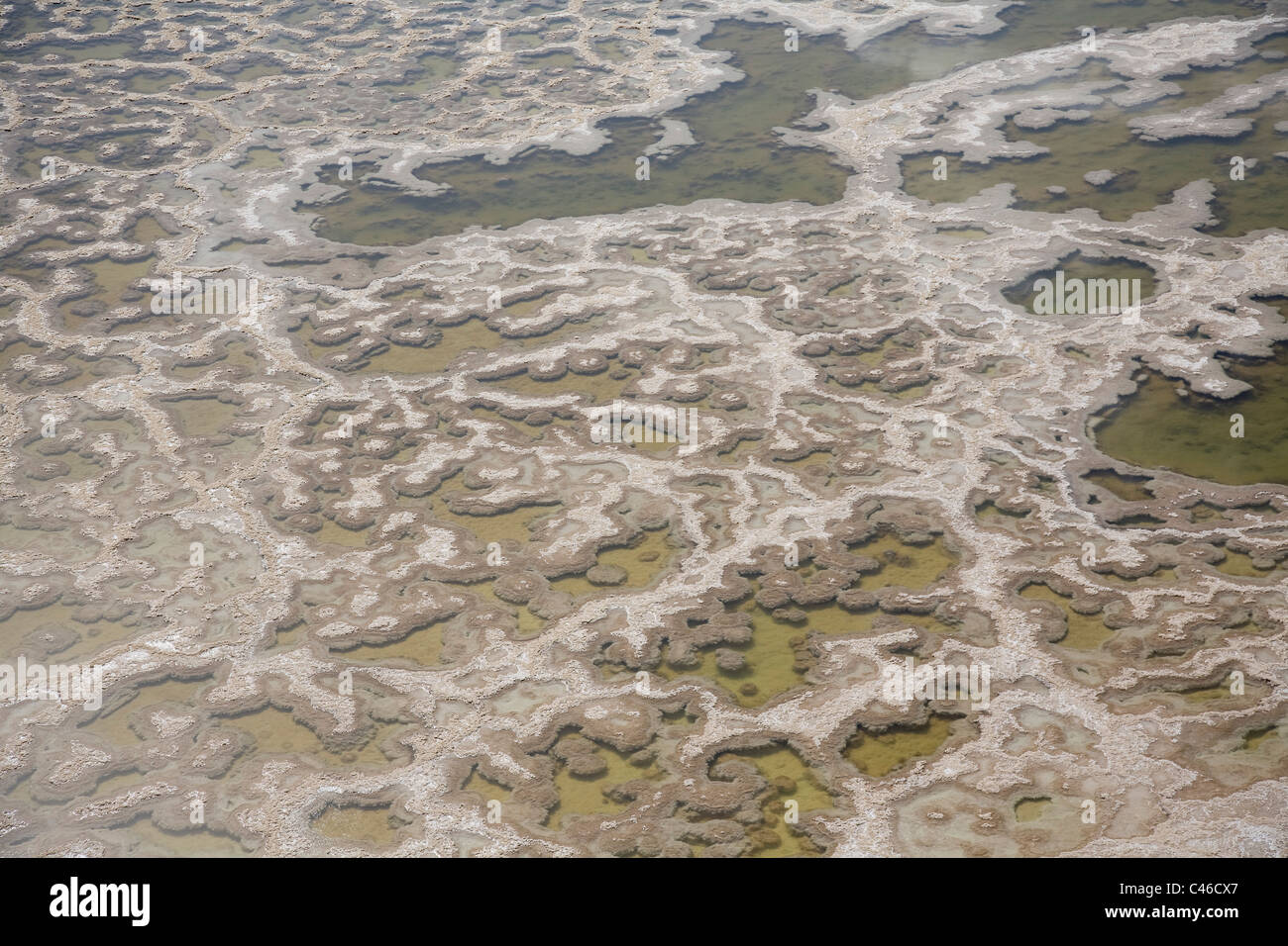 Aerial photograph of the Dead sea Stock Photo - Alamy