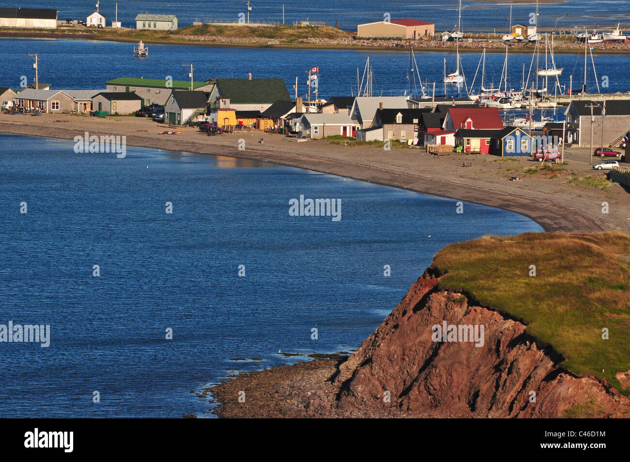 Iles De La Madeleine Province Of Quebec Stock Photo Alamy