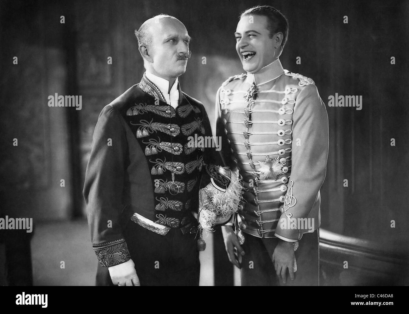 Hans Junkermann and Willy Fritsch in 'His Late Excellency', 1927 Stock ...