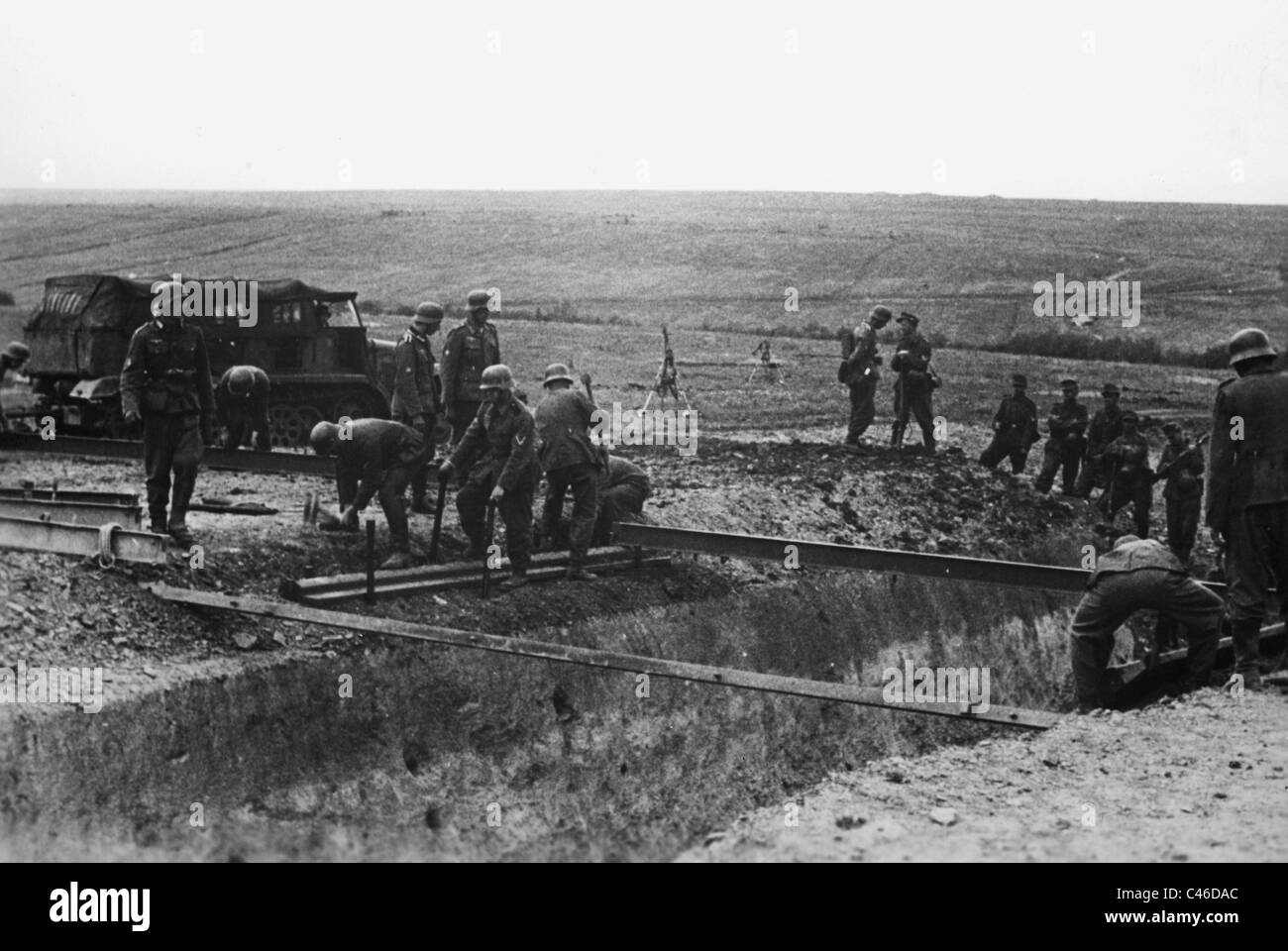 Second World War: German Pioneers Stock Photo - Alamy