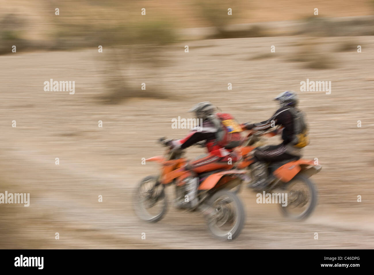Photograph of motorcycle race in the Negev desert Stock Photo - Alamy