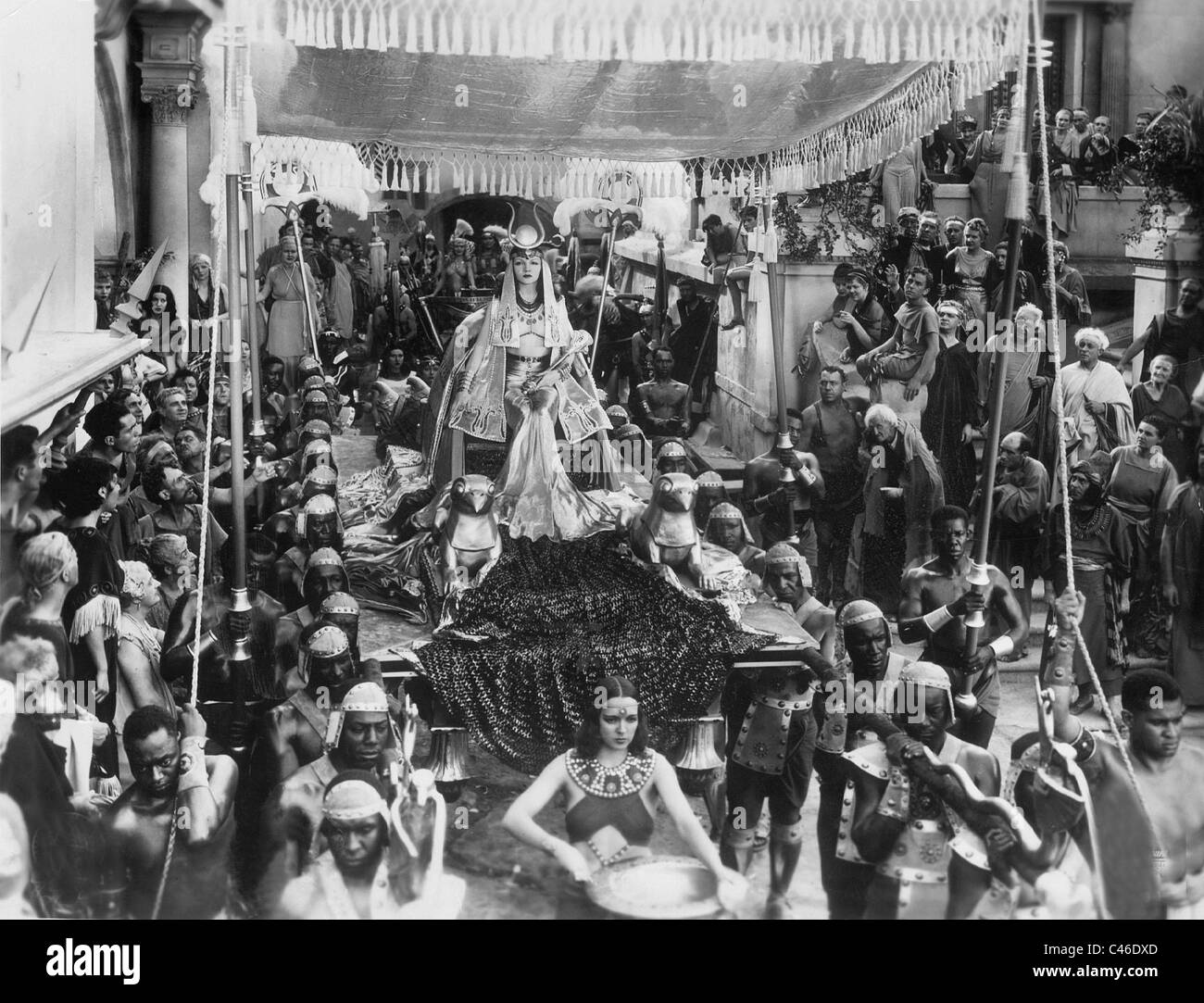 Claudette Colbert in 'Cleopatra', 1934 Stock Photo - Alamy