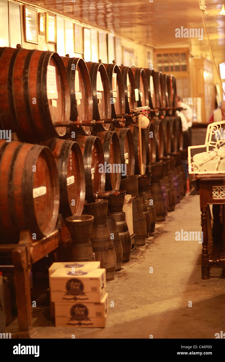 Sherry barrels hi-res stock photography and images - Alamy